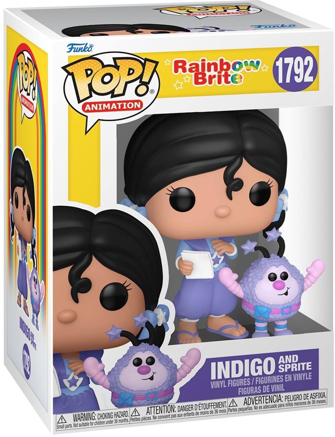 Funko POP & Buddy: Rainbow Brite Indigo Doll & Sprite Collectibles ...