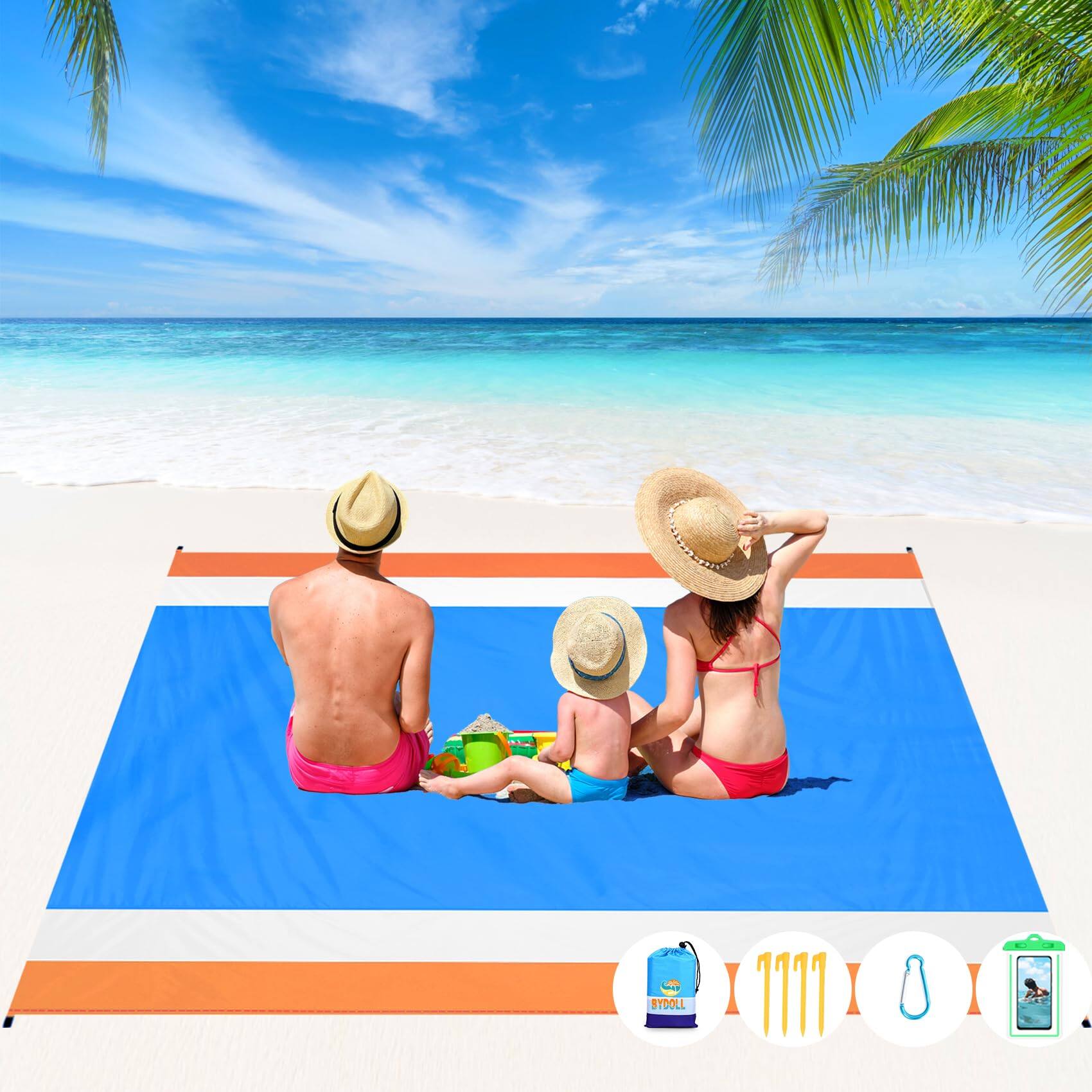 Cedar Assembly Beach Blanket Waterproof Sandproof Large */*9' Sand Free ...