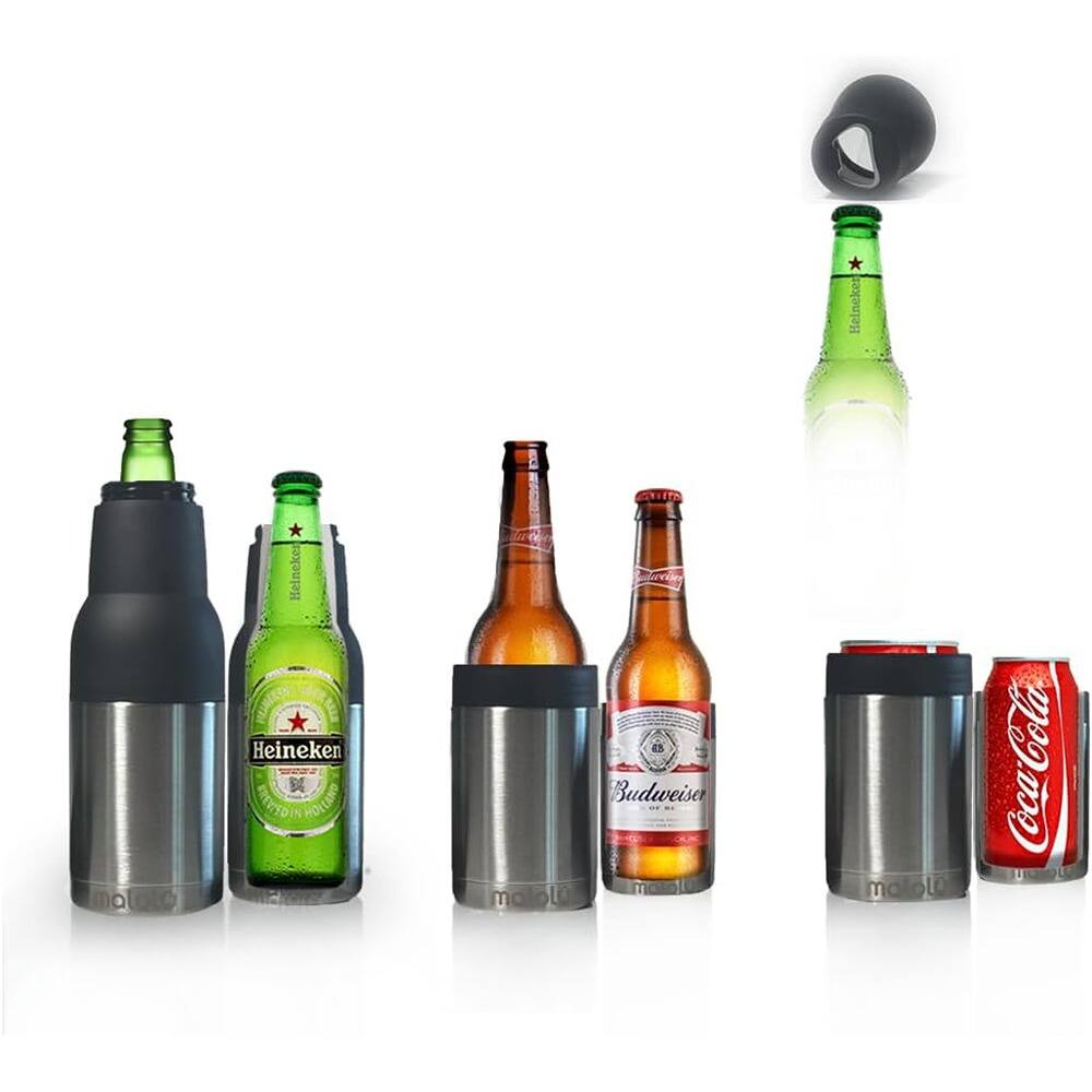 PARKER SLATER Multi Function Stainless Steel Bottle Insulator for 12oz ...