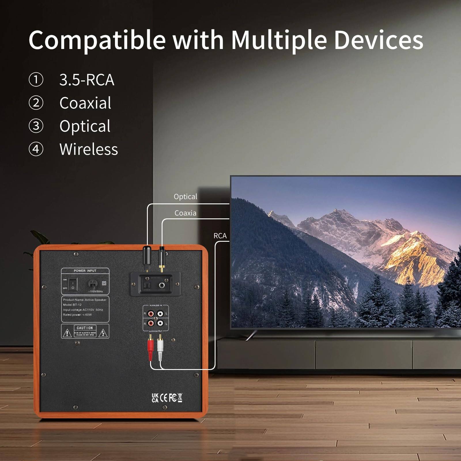 Dazzling Pops Computer Gaming System With Subwoofer Pc Desktop Monitor ...