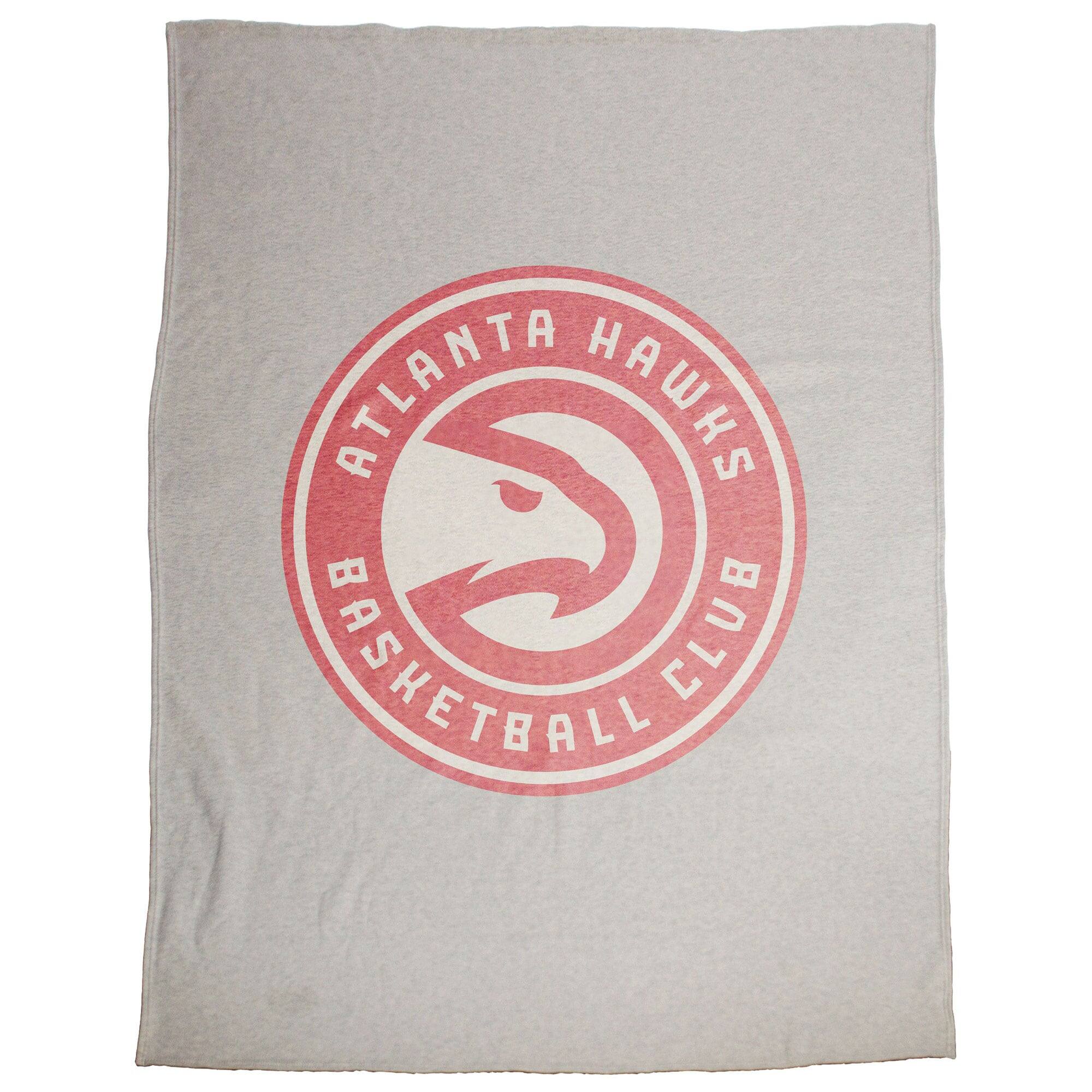 Logo Brands Atlanta Hawks 54" x 84" Sweatshirt Blanket Multicolor ...