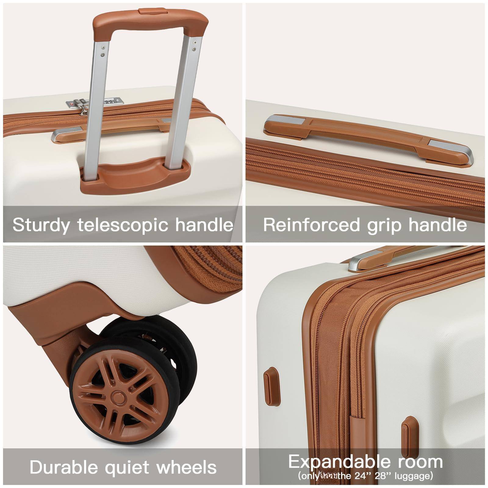 Dapper Styles Carry On Luggage Airline Approved Lightweight Small ...