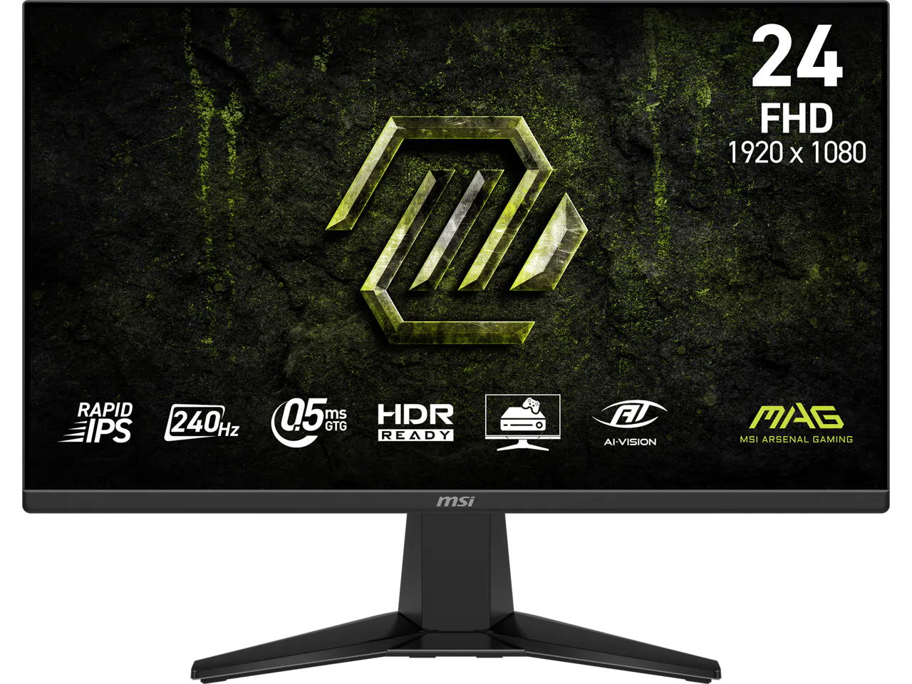 MSI MAG 245F X24 23.8" 240Hz IPS Gaming Monitor FreeSync, 85% Adobe RGB ...