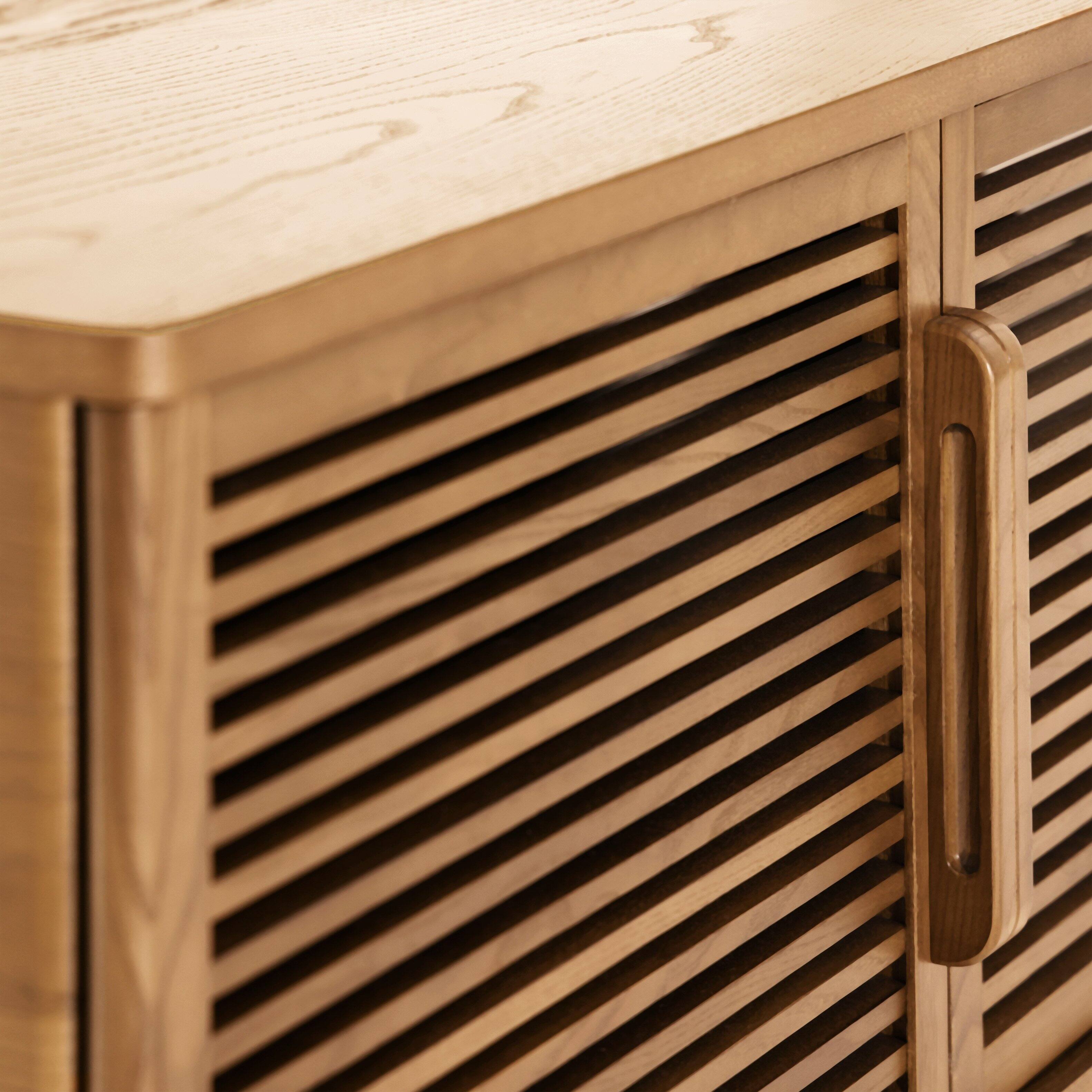 Questions and Answers: Burrow Opera Media Console for TVs up to 75" Oak ...