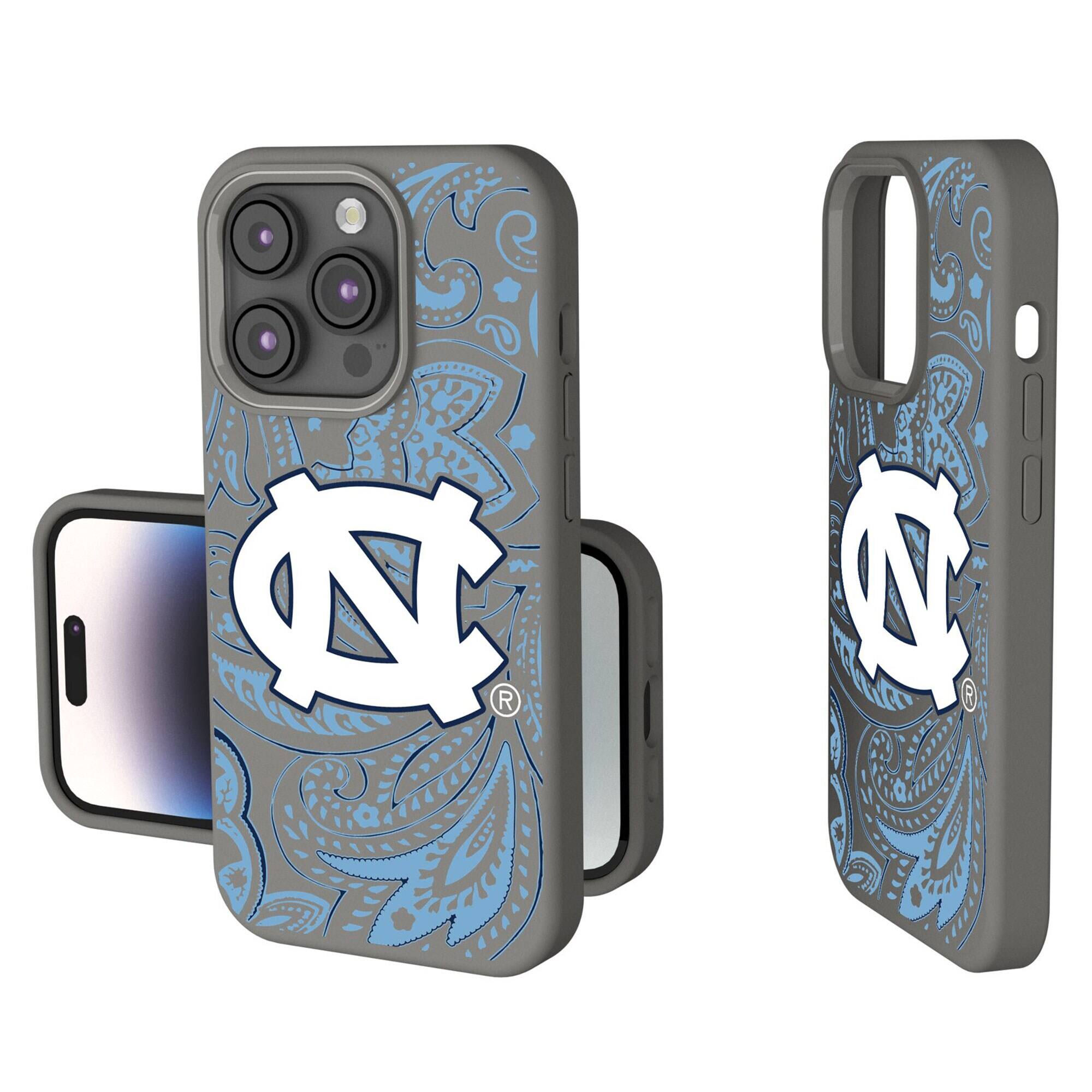 Keyscaper NCAA North Carolina Tar Heels Paisley iPhone Soft Touch Case ...