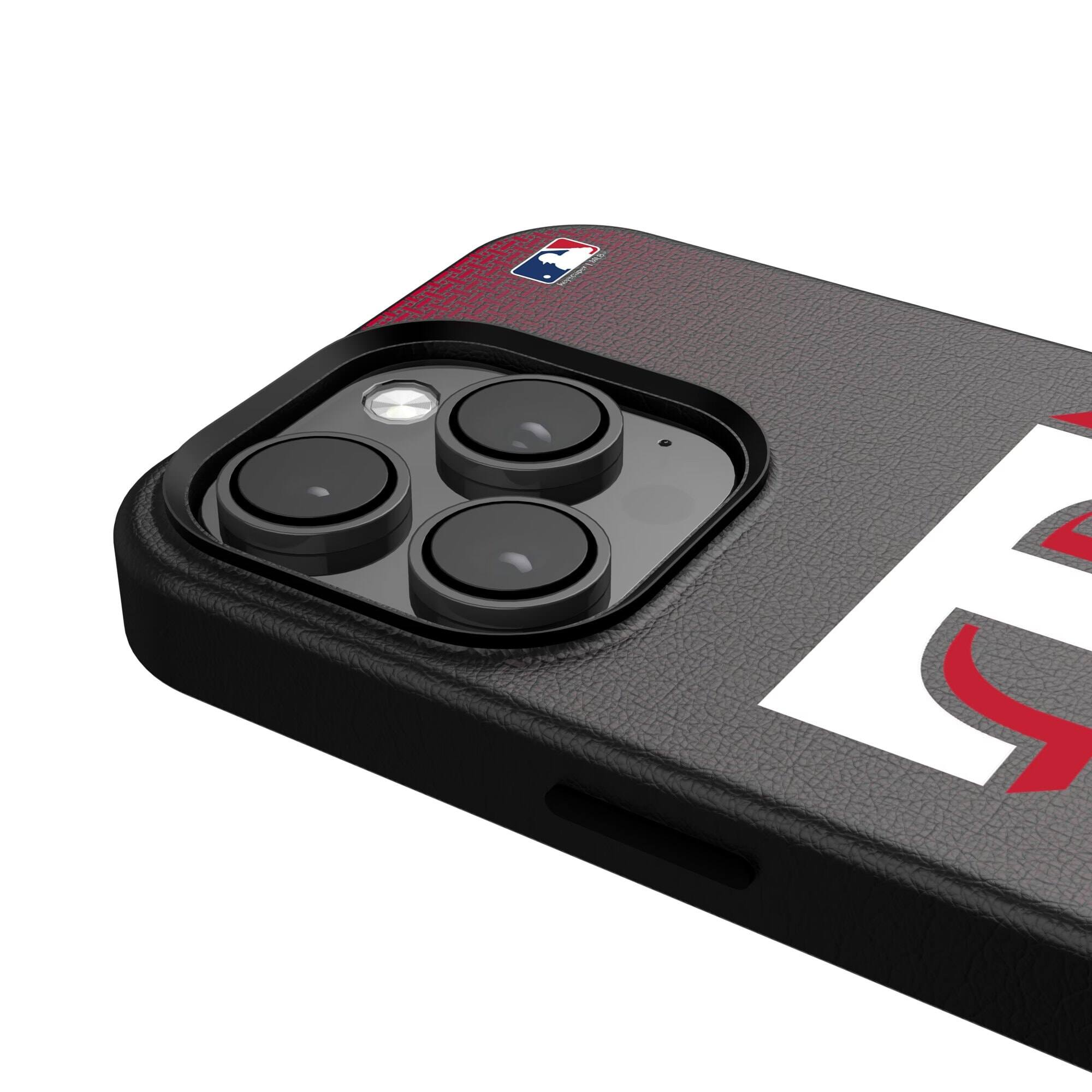 Keyscaper MLB Texas Rangers Linen Logo iPhone Magnetic Bump Case 14 Pro ...