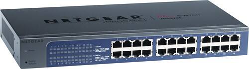 Best Buy: NETGEAR ProSafe Plus 24-Port Gigabit Ethernet Switch JGS524E ...
