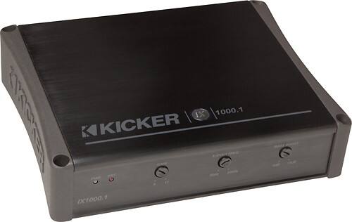 Best Buy: Kicker IX Series 1000W Class D Mono Amplifier with Variable ...
