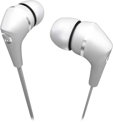 Best Buy: Muzik In-Ear Headphones iOS Version White IE-MZEB1/IOS-WHT