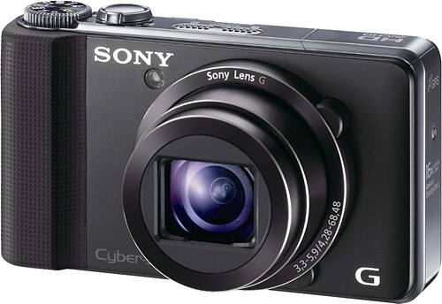 Best Buy: Sony Cyber-shot 16.2 Megapixel Compact Camera Black DSC-HX9V
