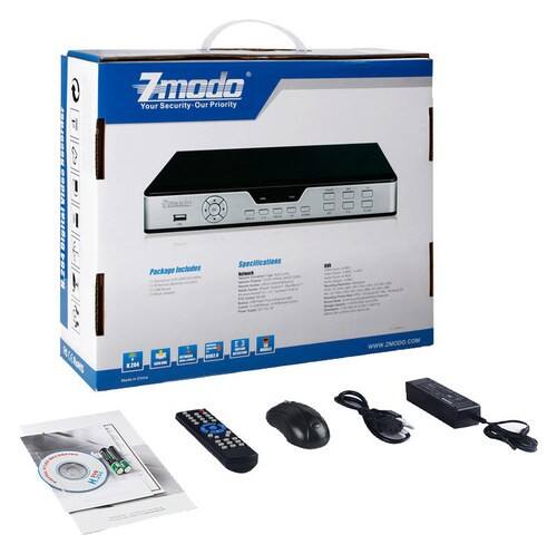 Best Buy: Zmodo 8-Channel, 8-Camera Indoor/Outdoor Security System ...