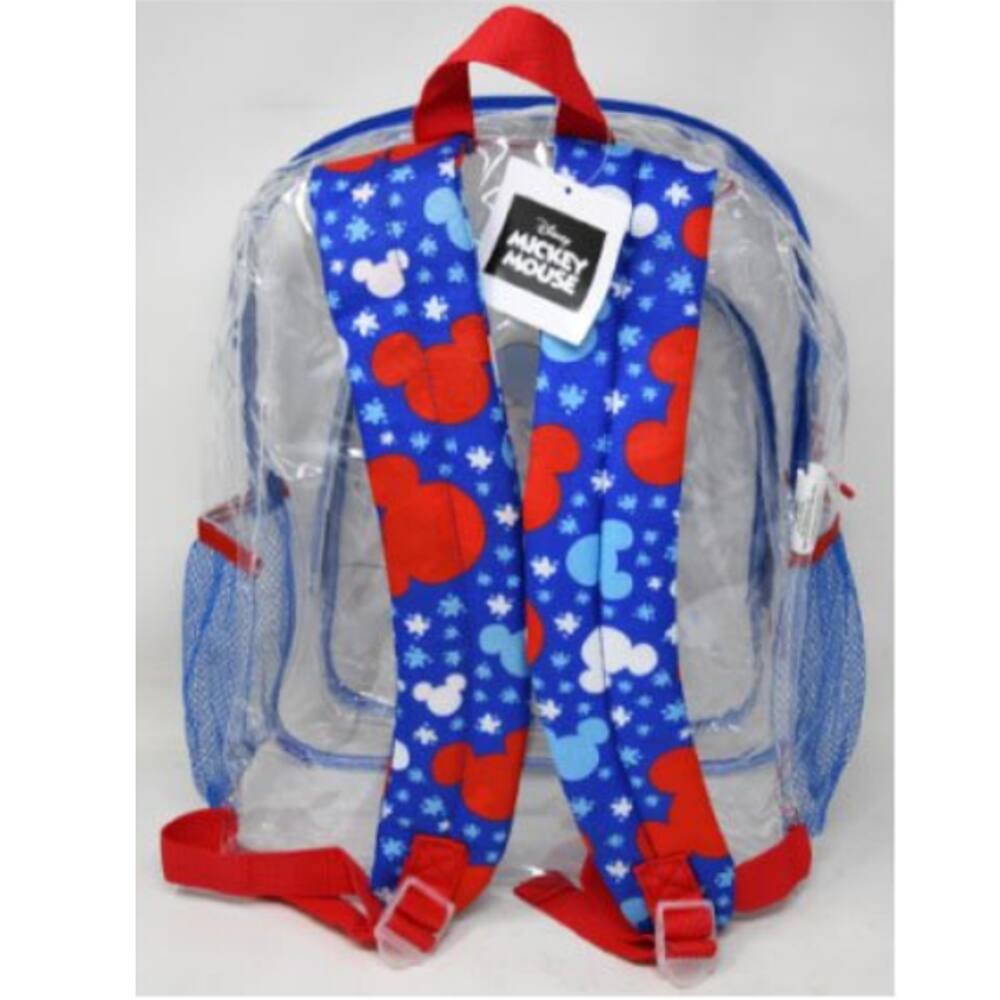 UPD Mickey Transparent 16" Clear Backpack Multicolored KMTR - Best Buy