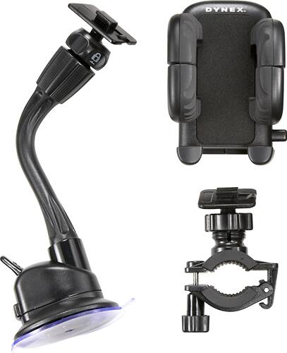 Customer Reviews: Dynex™ Bicycle and Car Mount for MP3 Players Black DX ...