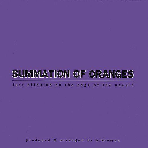 Best Buy: Summation of Oranges [CD]