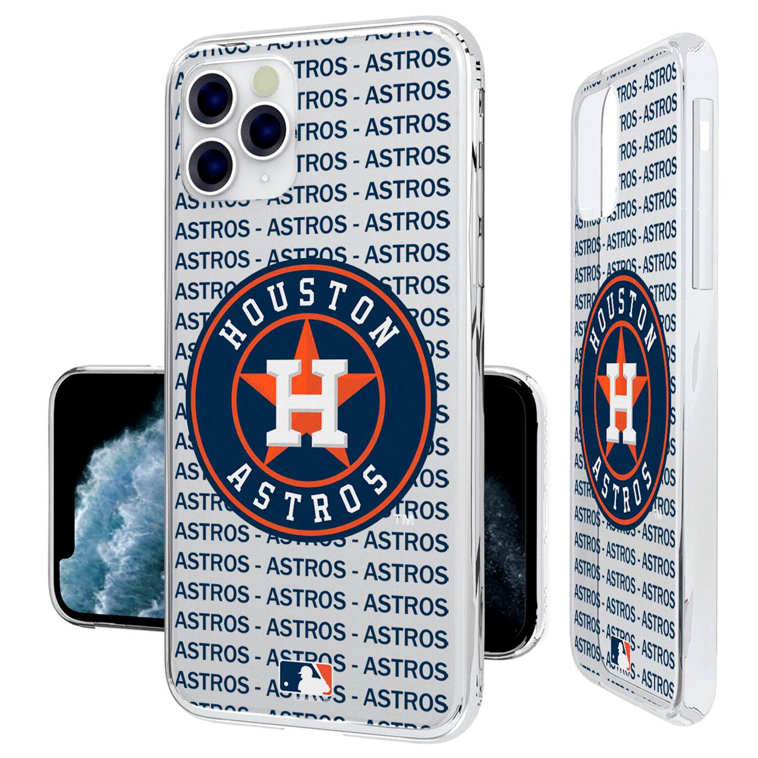 Keyscaper MLB Houston Astros Text Backdrop Clear iPhone Case 12 mini ...