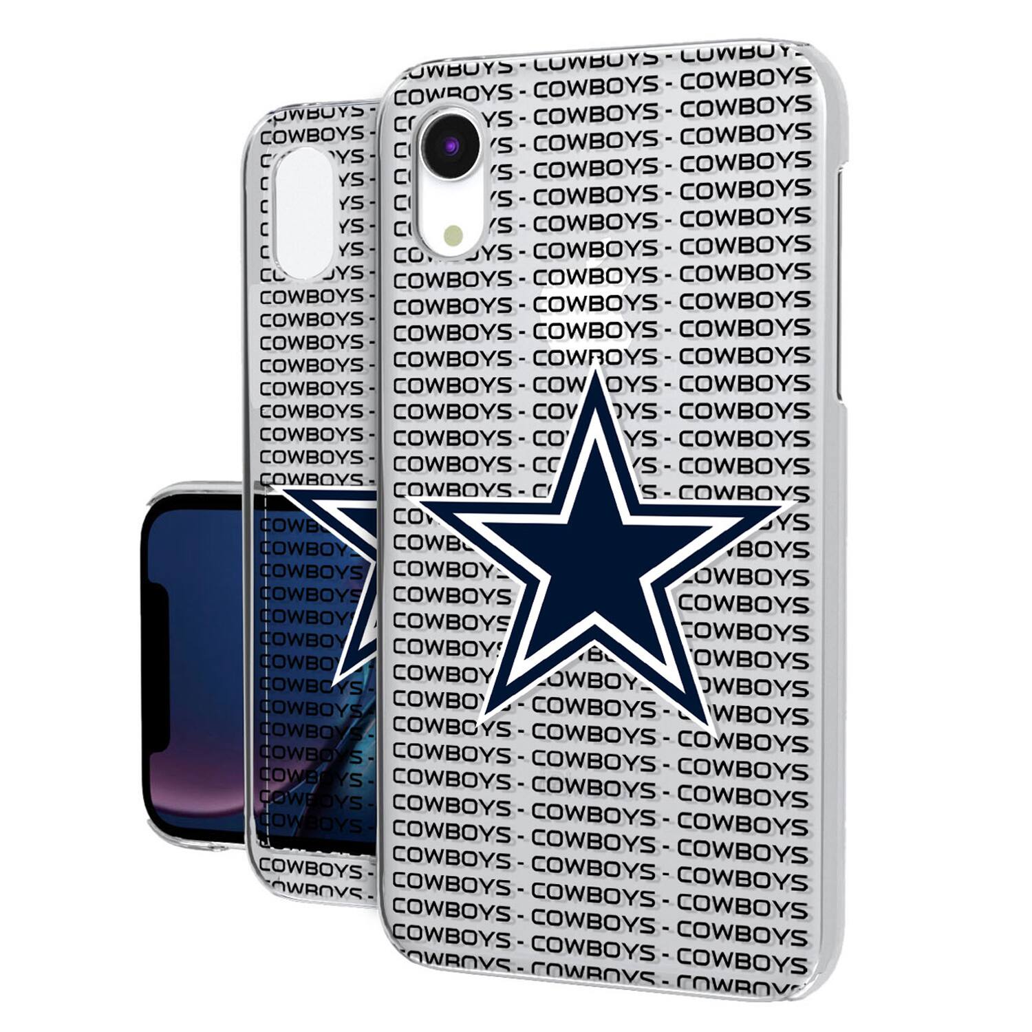 Keyscaper NFL Dallas Cowboys iPhone Clear Text Backdrop Design Case 16 ...