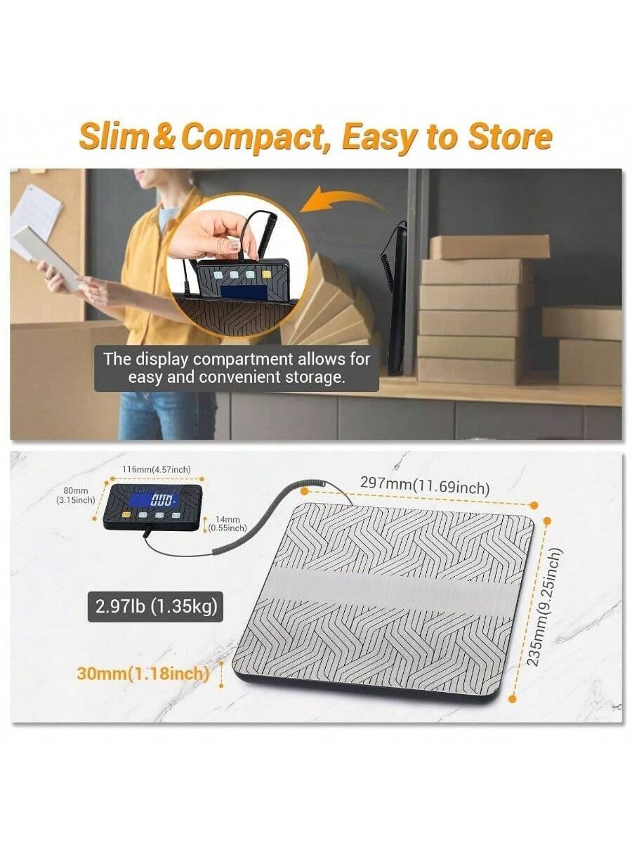 The Best Inks Postal Scales Packages 440lb Heavy Duty Digital Mail ...