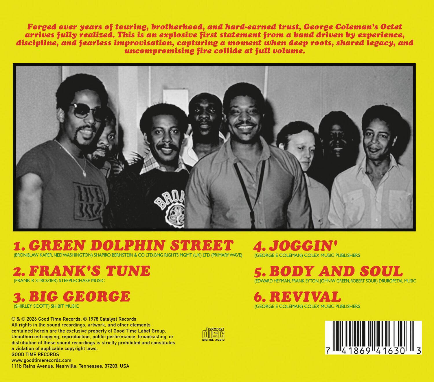 George Coleman Octet Revival COMPACT DISCS [CD] - Best Buy