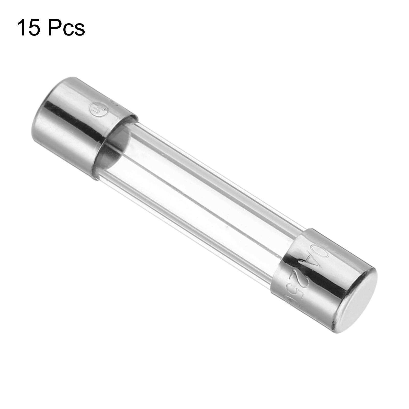 Unique Bargains 10A 250V 5x20mm Time Delay Glass Fuse UL Listed Slow ...