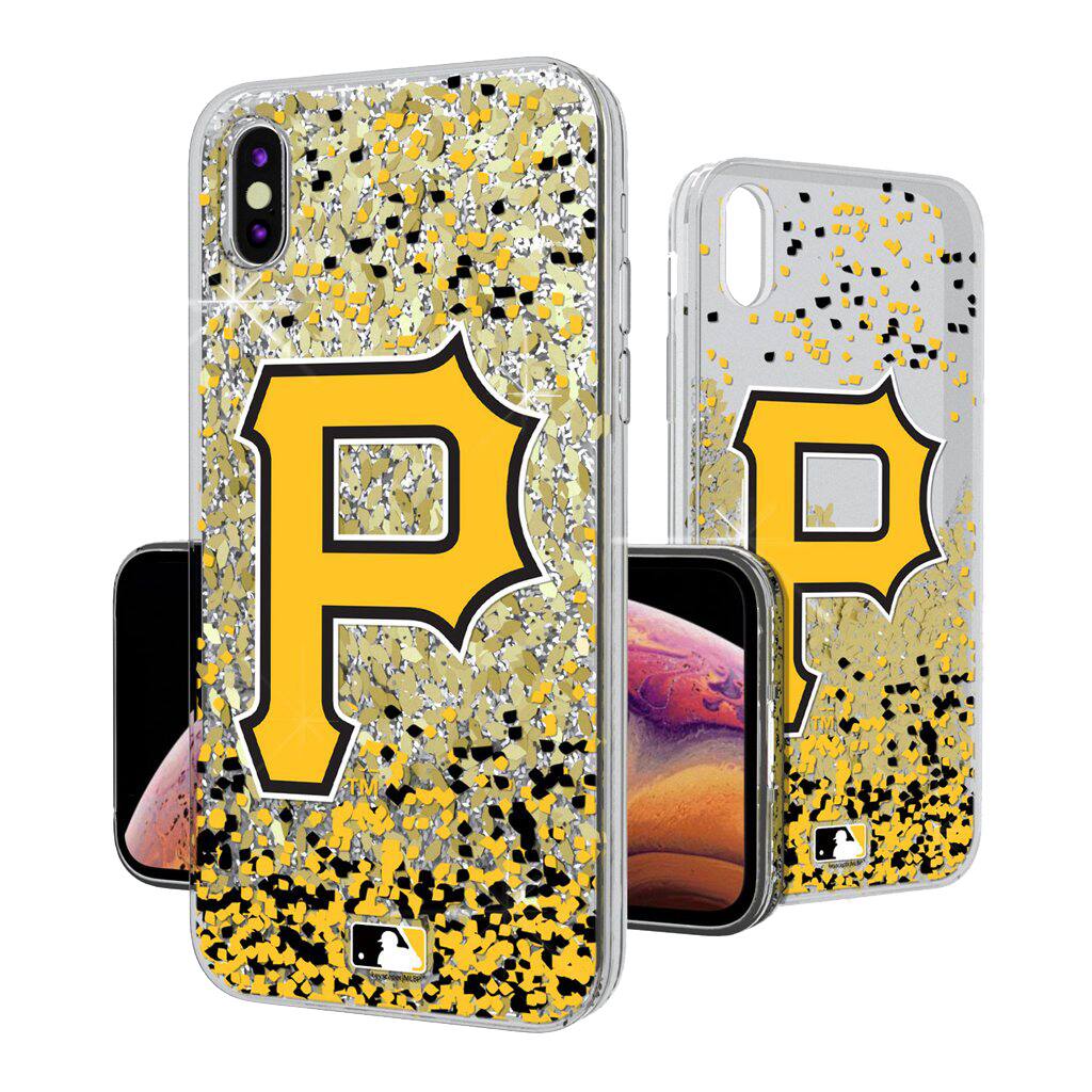 Keyscaper MLB Pittsburgh Pirates Glitter Confetti iPhone Case 15 Pro ...