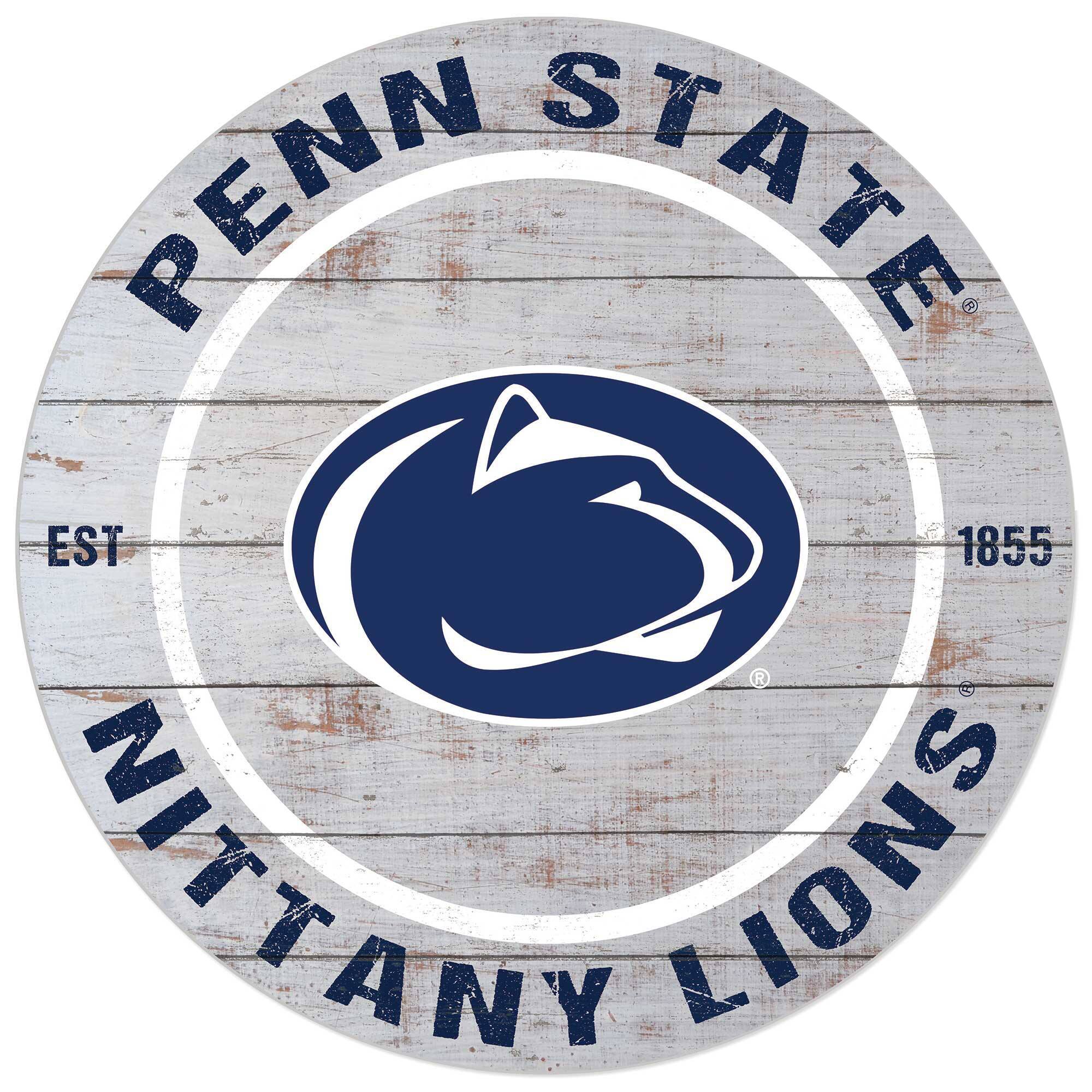 Jardine Penn State Nittany Lions 20'' x 20'' Indoor/Outdoor Weathered ...