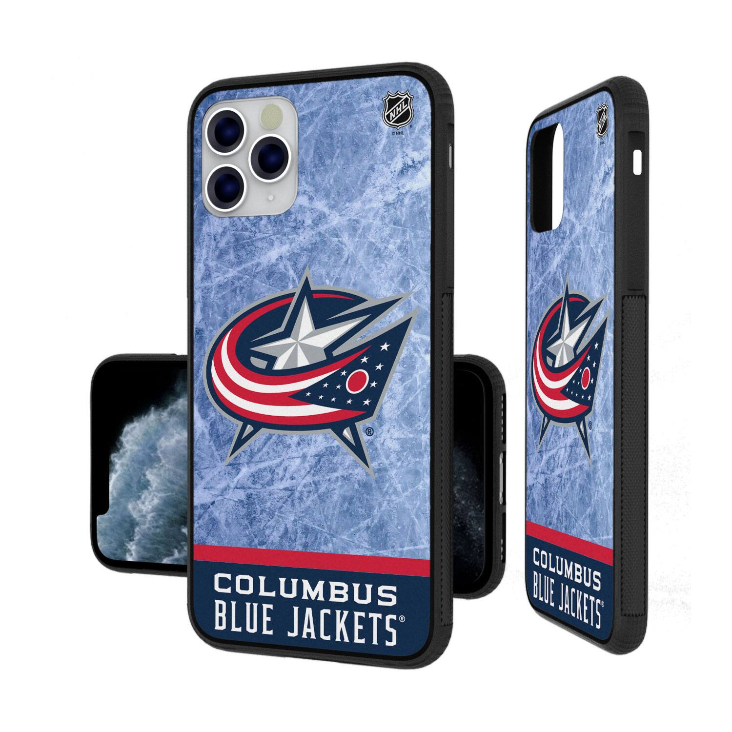 Keyscaper NHL Columbus Blue Jackets iPhone Bump Ice Design Case 14 Pro ...