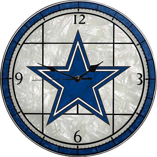 Best Buy: Memory Company Dallas Cowboys Glass Clock NFL-DAL-274