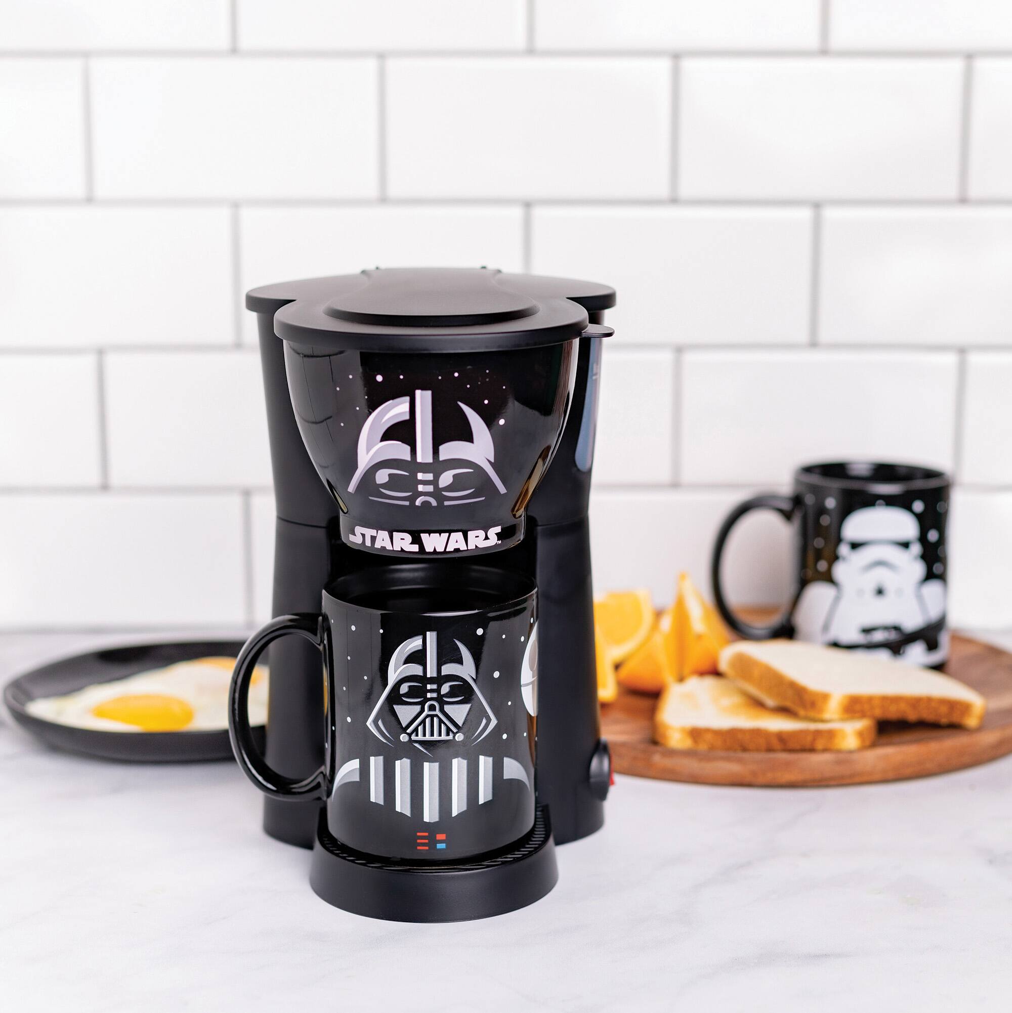 Best Buy: Uncanny Brands Star Wars Single Serve Coffee Maker with 2 ...