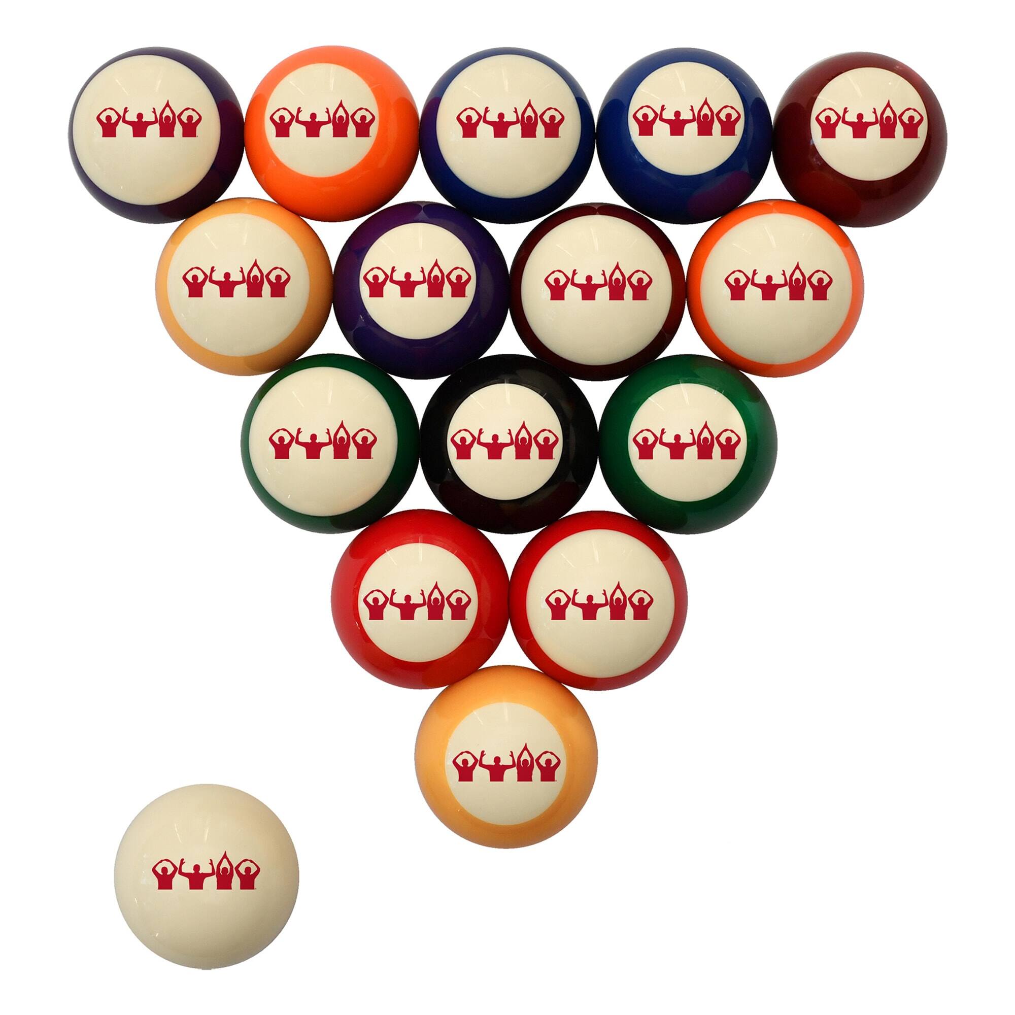 Imperial Ohio State Buckeyes Retro Billiard Ball Set Multicolor 5183015 ...