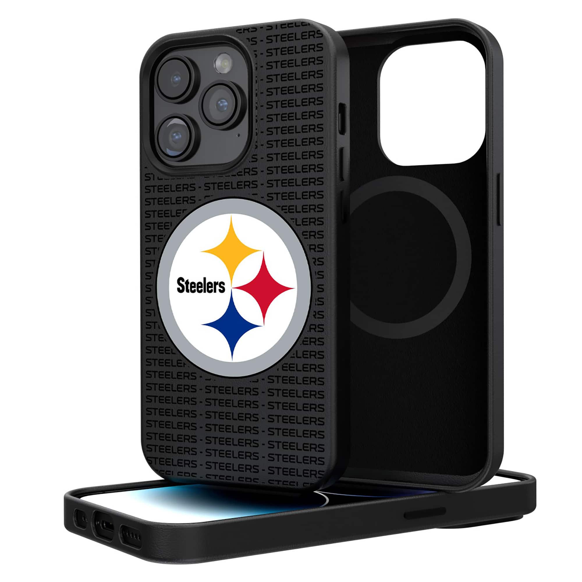 NFL Keyscaper - - Pittsburgh Steelers Primary Logo iPhone Magnetic Bump ...
