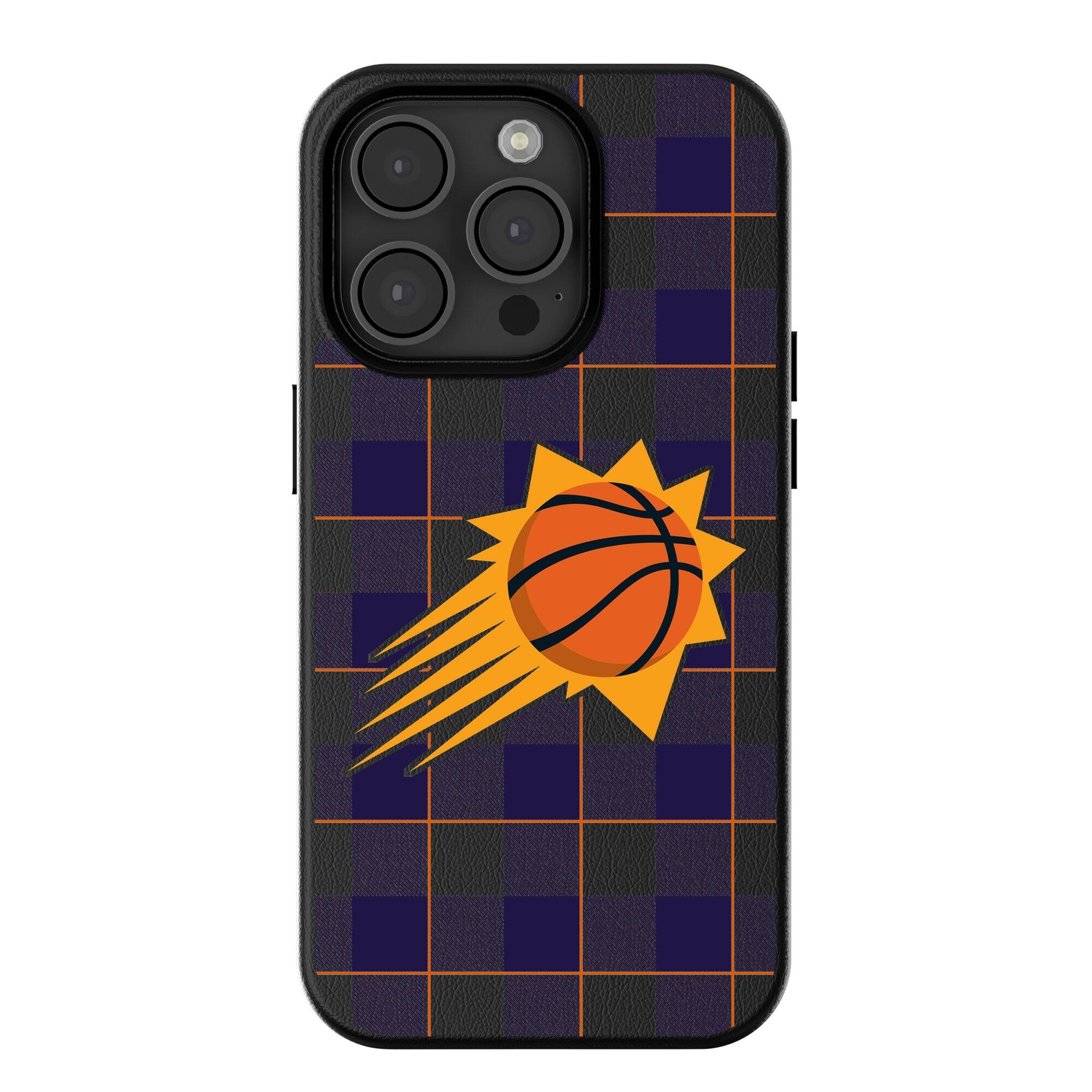 Keyscaper NBA Phoenix Suns Plaid Magnetic Bump iPhone Case 16 Pro Max ...