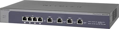 NETGEAR ProSafe 8 Port Ethernet Router with SSL VPN Firewall Gray ...