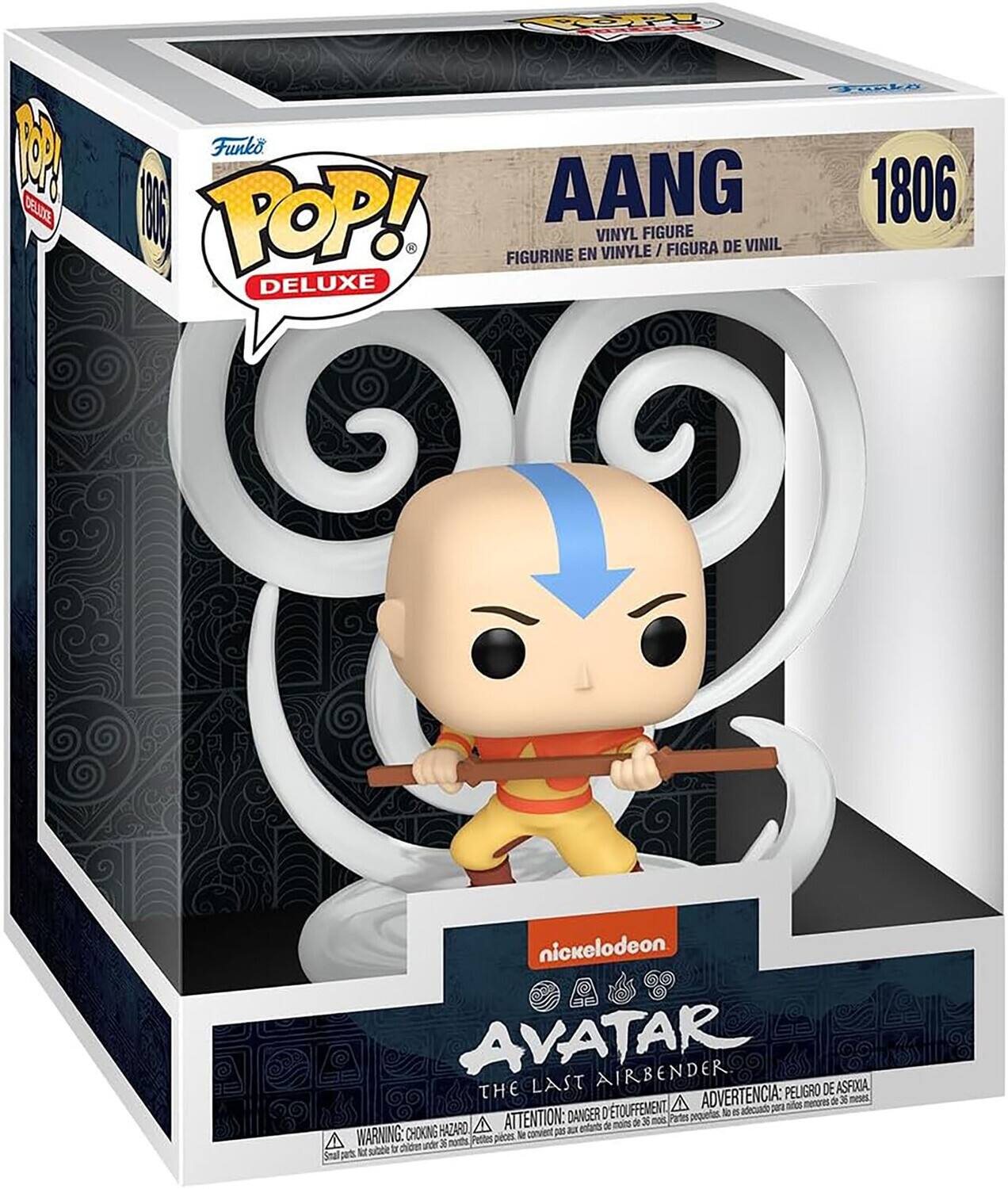 Funko POP! Deluxe Animation: Avatar: The Last Airbender Aang ...