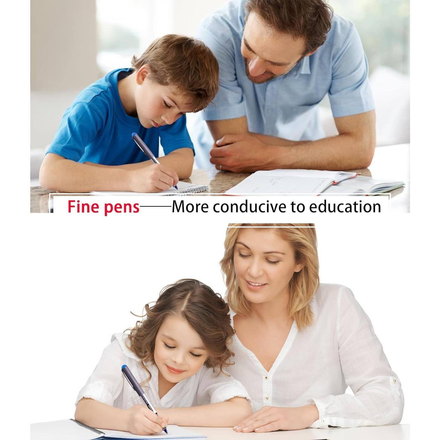 Paradigms Interiors Rollerball Pens Extra Fine Point Quick Dry Liquid ...