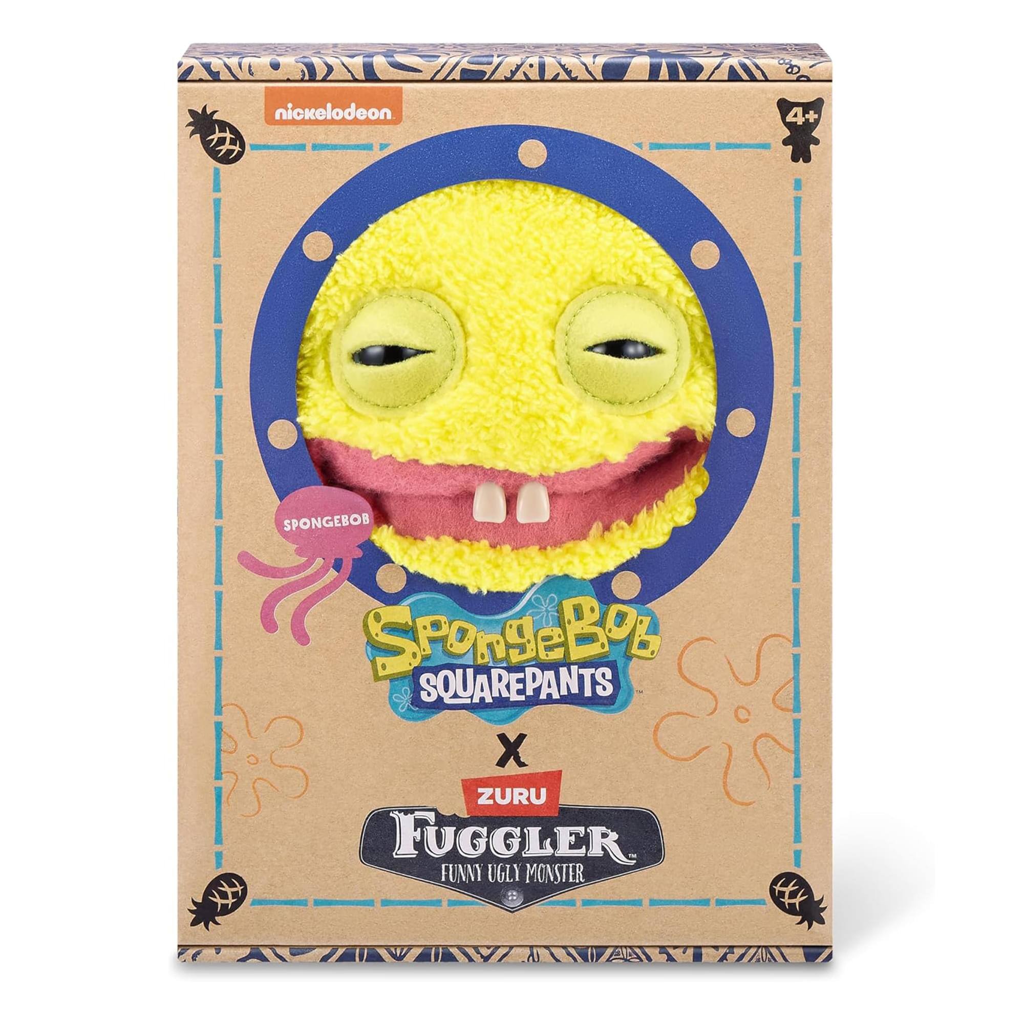 ZURU SpongeBob SquarePants x Fuggler 9 Inch Collector Plush | Spongebob ...
