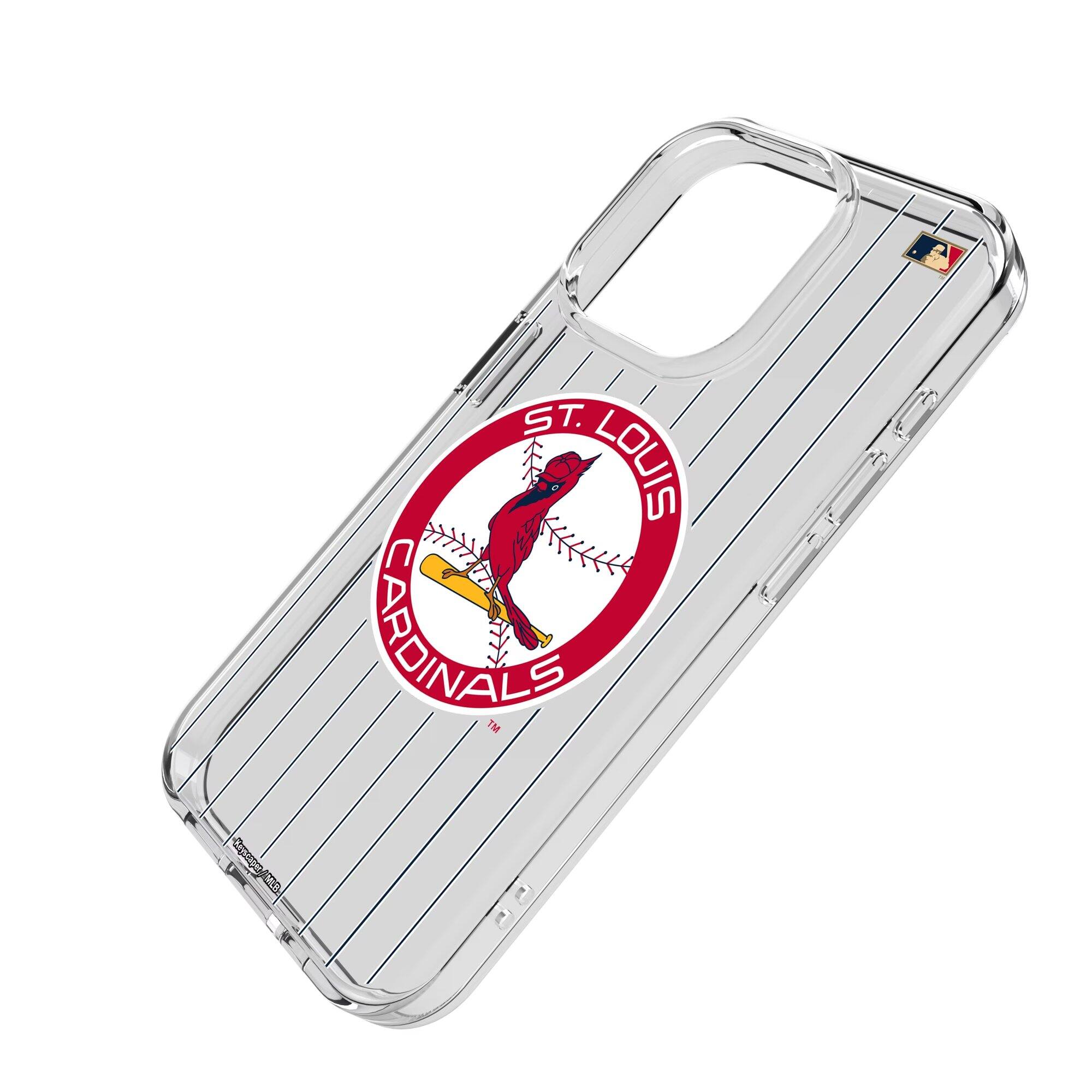 Keyscaper MLB St. Louis Cardinals Cooperstown Pinstripe iPhone Clear ...