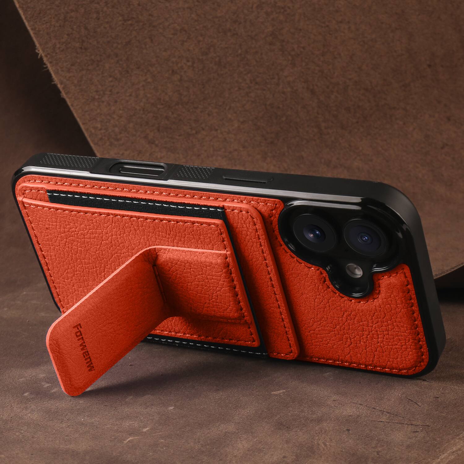 Dteck Slim Card Holder Case for Apple Apple iPhone 16, Shockproof ...