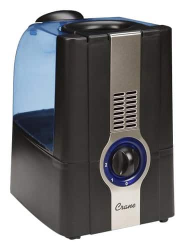 Best Buy: Crane 1-Gal. Warm Mist Humidifier Black EE-5200B
