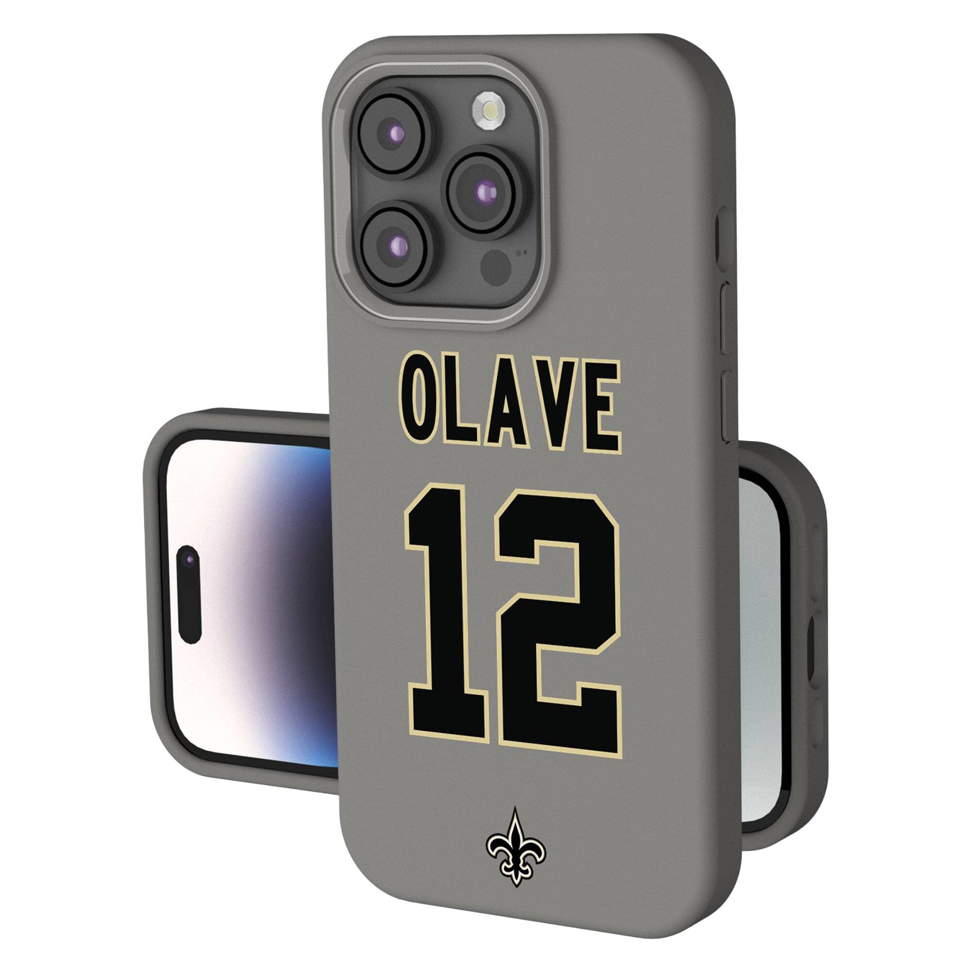 Keyscaper NFL Chris Olave New Orleans Saints Ready Soft Touch iPhone ...