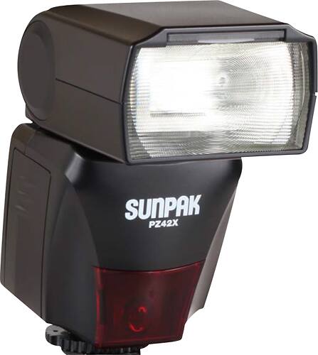 Customer Reviews: Sunpak PZ42X External Flash PZ42XC - Best Buy