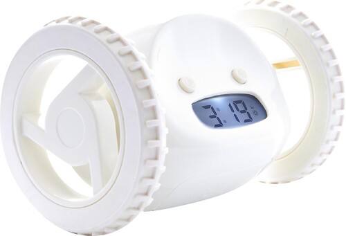 Best Buy: Nanda Home Clocky Alarm Clock Almond CLKYAW