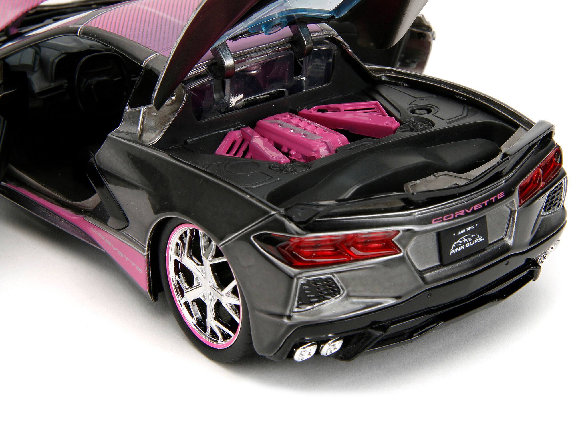 Jada 2020 Chevrolet Corvette Stingray Carbon Hood and Top "Pink Slips ...