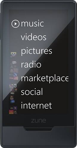 Best Buy: Zune HD 32GB* MP3 Player Black ERD-00001