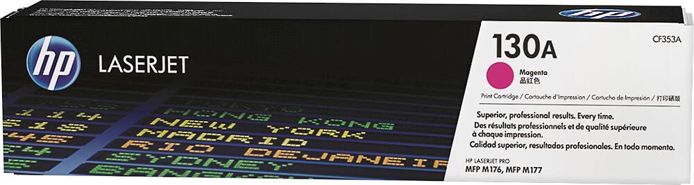HP 130A Toner Cartridge Magenta CF353A - Best Buy