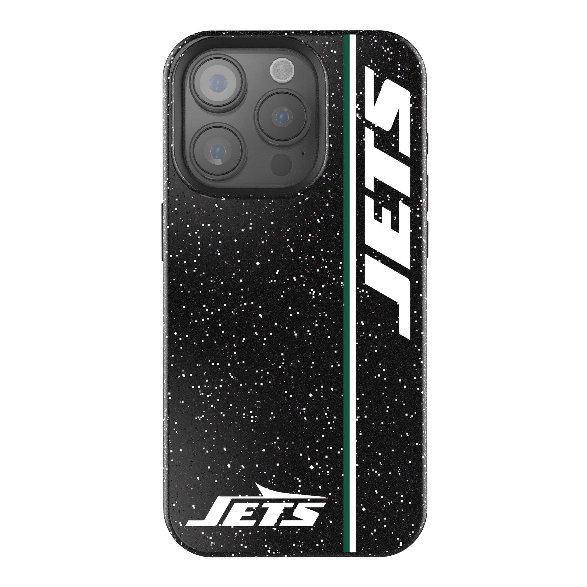 Keyscaper NFL New York Jets iPhone Bling Case 15 Pro Max Black ...