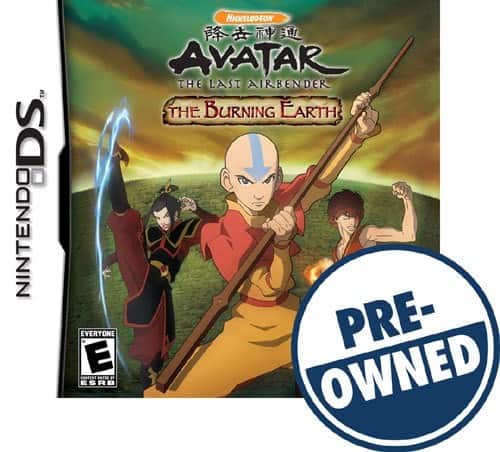 Avatar The Last Airbender: The Burning Earth — PRE-OWNED - Nintendo DS ...