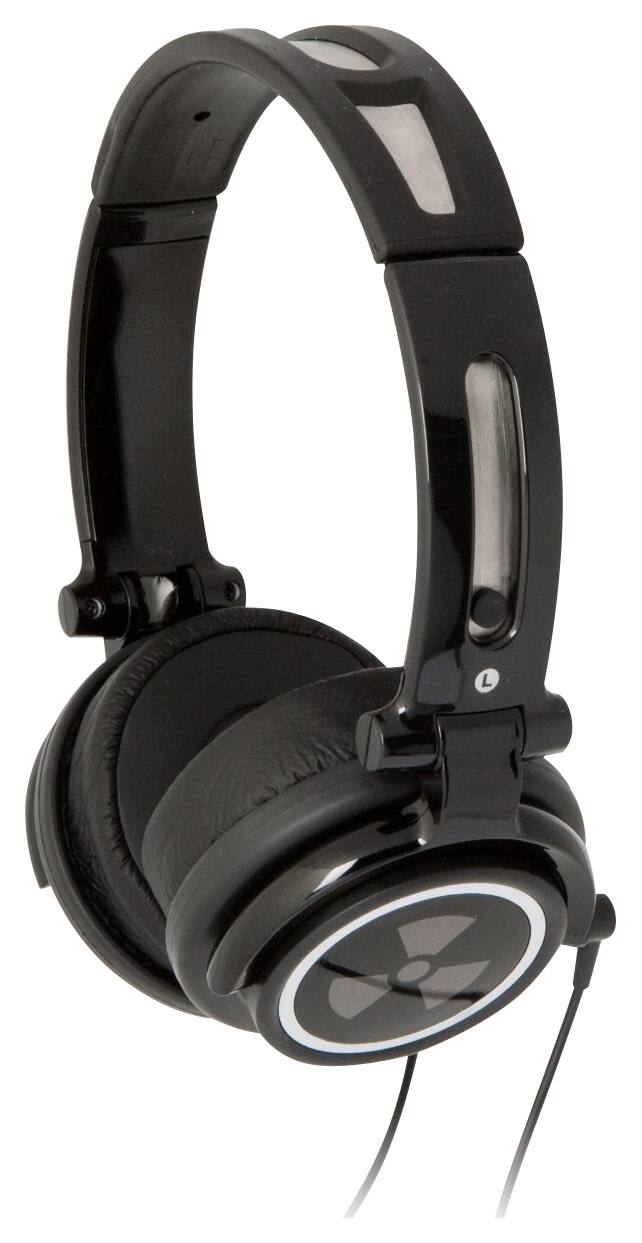 Best Buy: iFrogz EarPollution CS40 Over-the-Ear Headphones Black EPCS40BLK