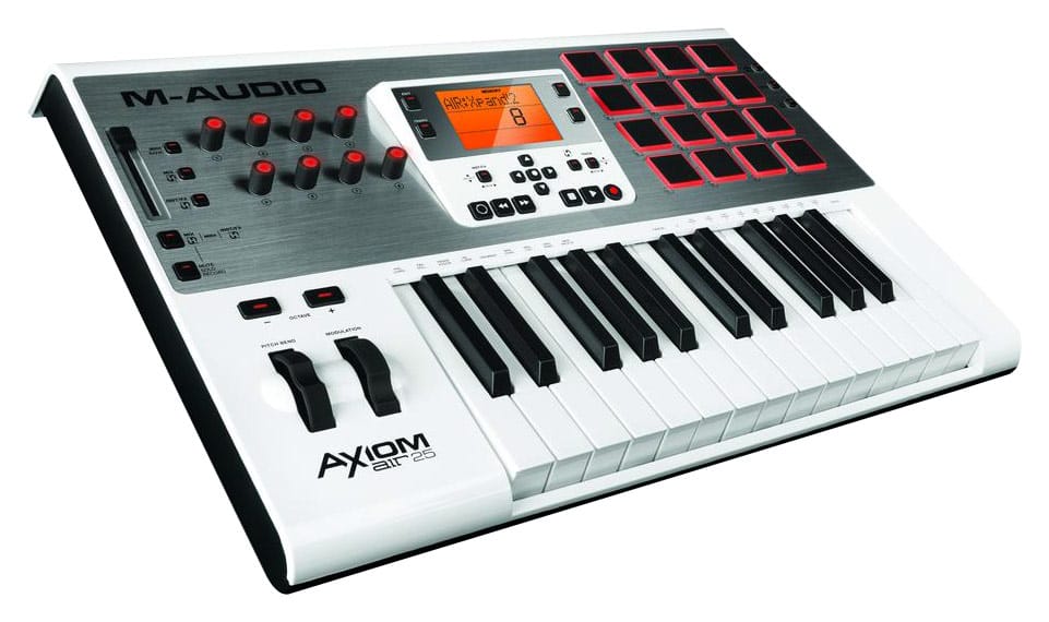 Best Buy: M-Audio Axiom AIR 25 Premium Keyboard and Pad Controller ...