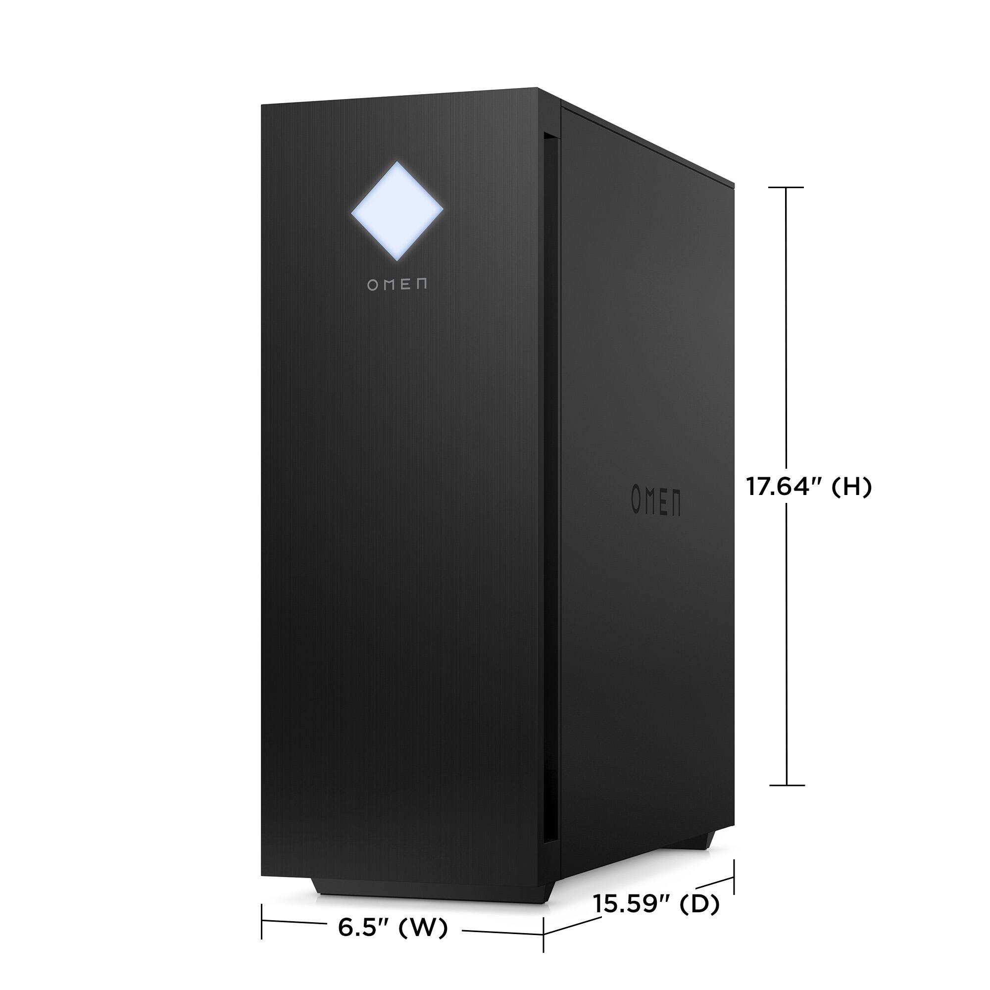 Customer Reviews: HP OMEN 25L Gaming Desktop AMD Ryzen 5 5600G 16GB Memory AMD Radeon RX 7600 ...