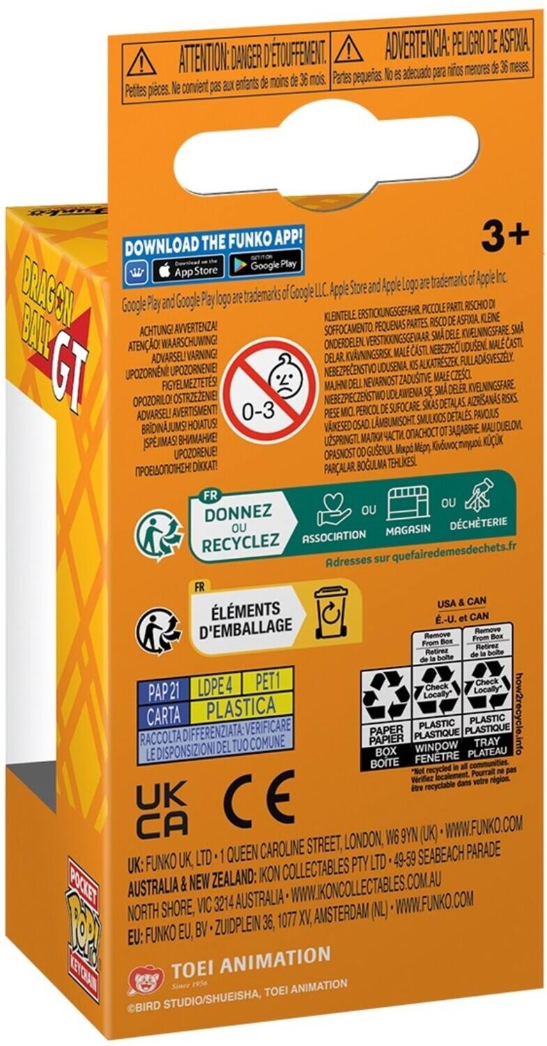 Funko POP! Keychain: Dragon Ball GT Pan Collectibles Multicolor ...